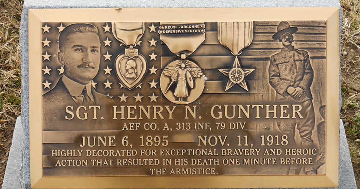 Sgt. Henry Gunther: Was Last American Death of WWI Hero or Victim?