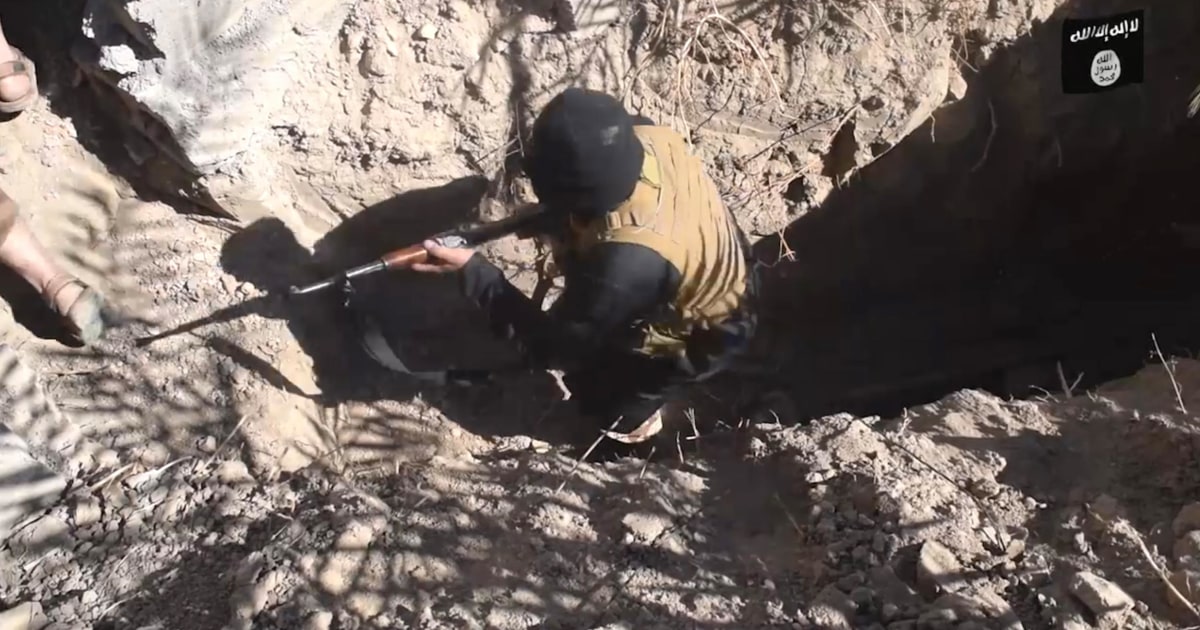 ISIS Shows Off Tunnels That It Claims Let Fighters Survive U.S. Airstrikes