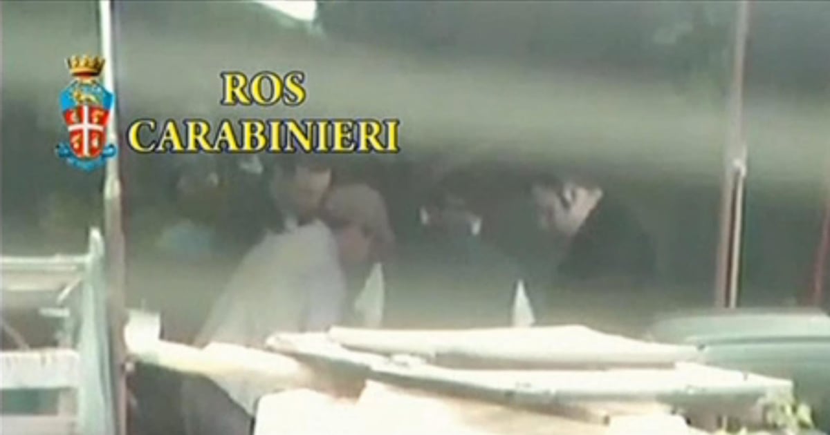 Secret Italian Mafia Initiation Caught on Police Video