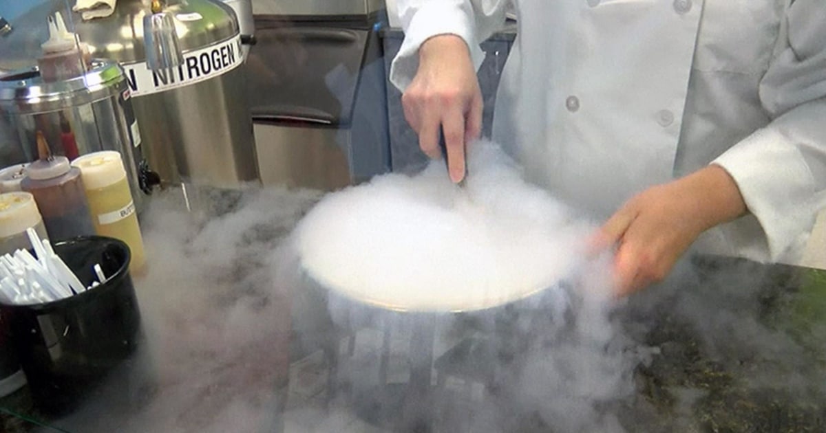 Cream + Liquid Nitrogen = Brrrilliant Frozen Treats