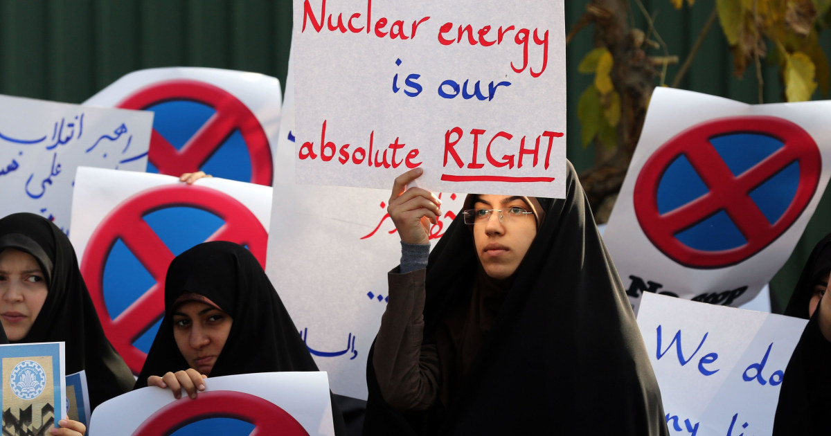 Iran Hardliners Protest Nuke Talks In Tehran On Eve Of Deadline