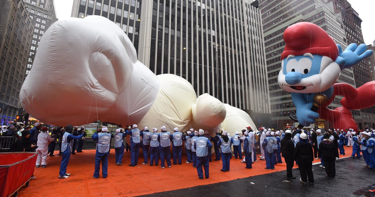 Thanksgiving Day Parade Balloons Go Back Into Hibernation