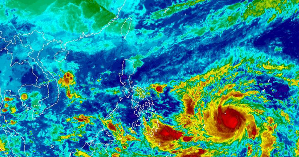 Nearing 'Super' Status, Typhoon Hagupit Heads Towards Philippines