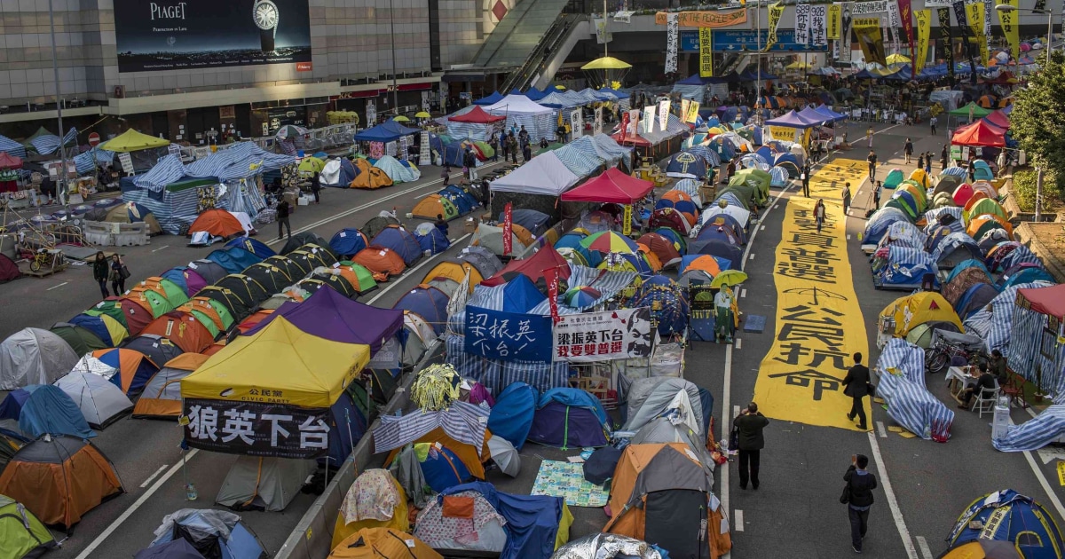 Hong Kong Court Orders 'Umbrella Movement' Protest Sites Cleared
