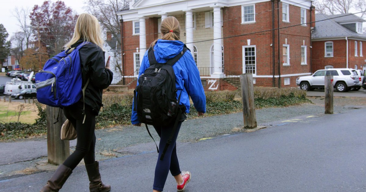 Anger as Sorority Sisters Asked to Skip UVA Frat Parties for Their ...