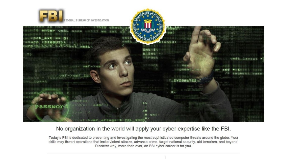 The FBI Is Seeking a Few Good Cyber Special Agents