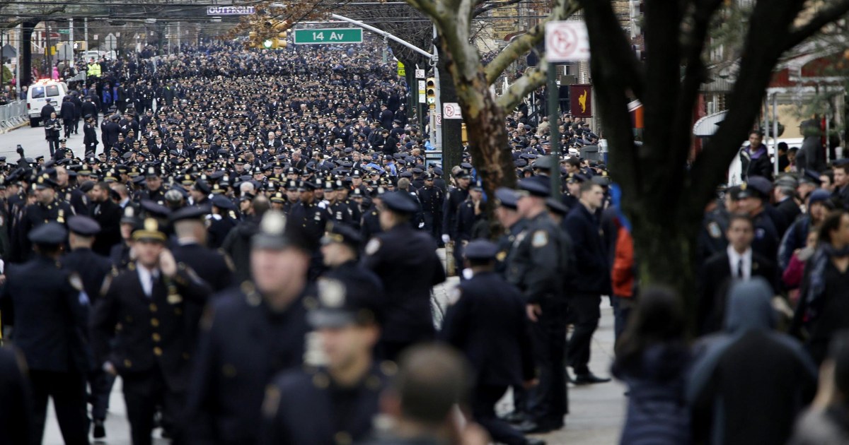 Thousands of Officers Honor NYPD's Wenjian Liu