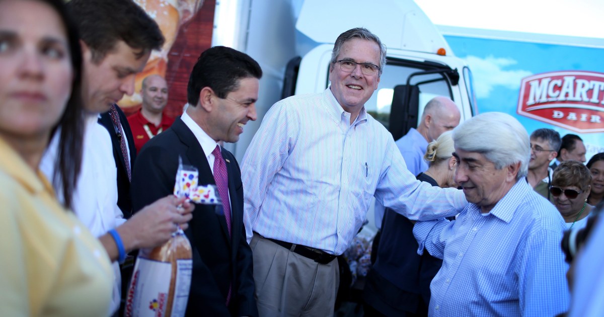 Jeb Bush Uses English and Spanish in Step To Possible 2016 Run