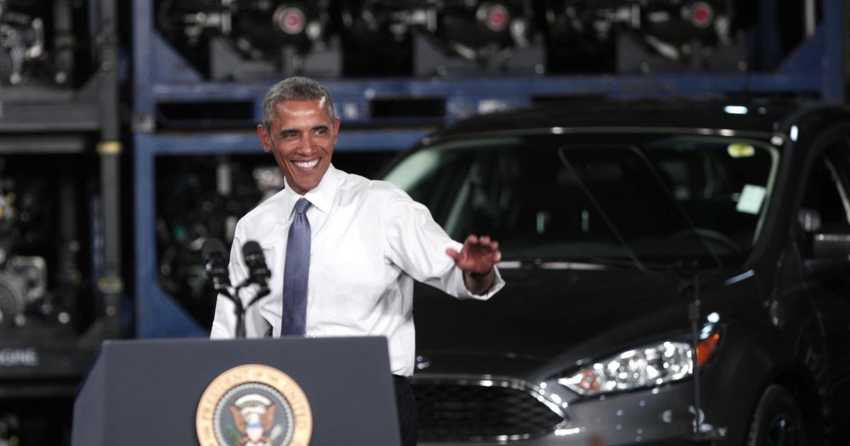 Obama: Auto Industry Proves 'Any Comeback is Possible'