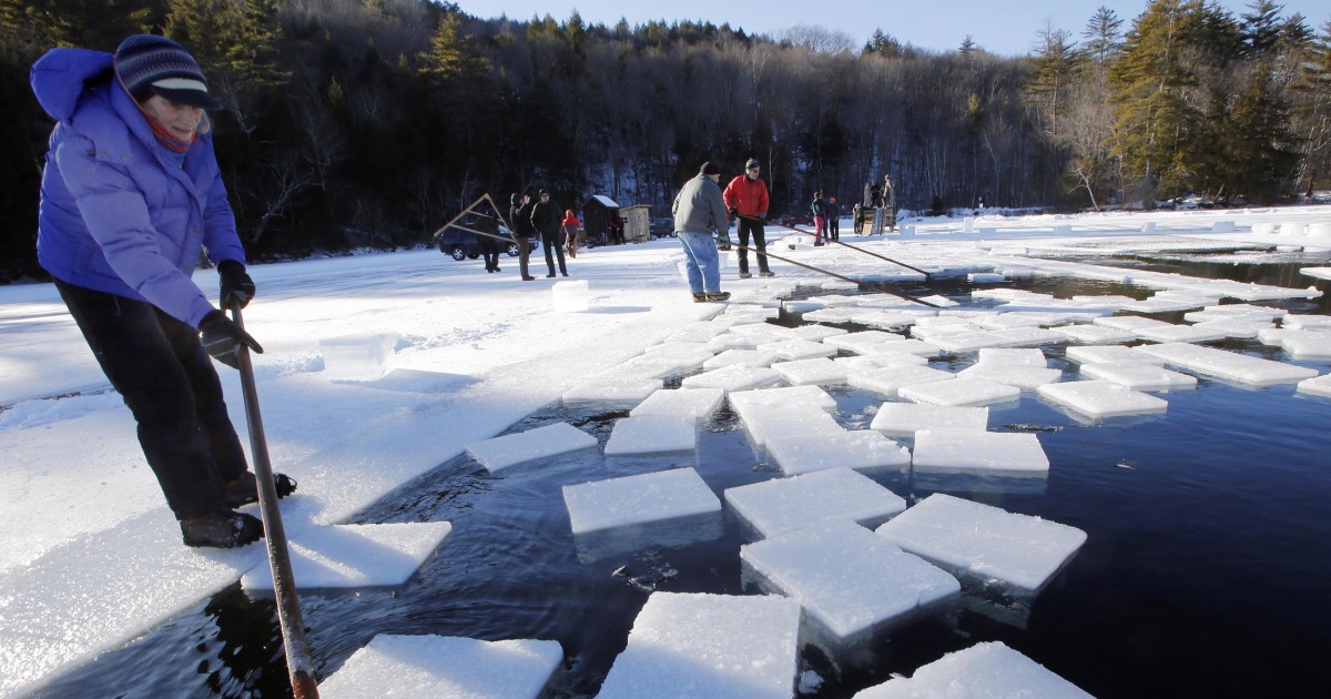 Early Summer Start? Camp Squirrels Away Lake Ice