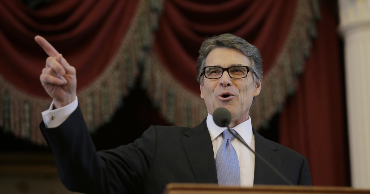 Rick Perry: I've Been Thinking A Lot About 2016