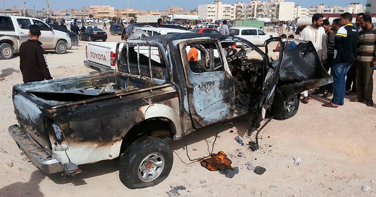 Airport, Busy Street Targeted by Bombers as Libya Chaos Mounts Airport, Busy Street Targeted by Bombers as Libya Chaos Mounts
