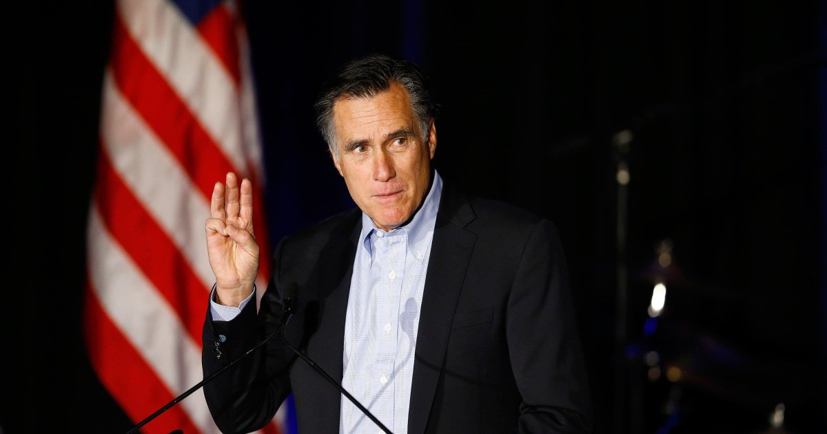 He's Out: Mitt Romney Says He Won't Run for President