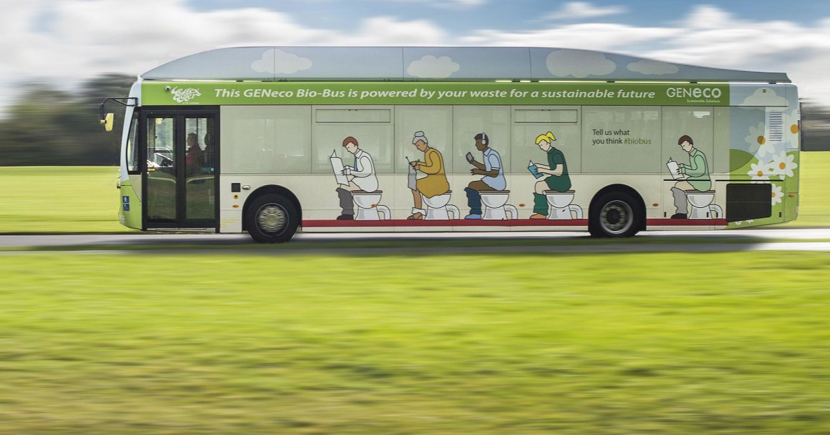 The Smell of Success: Meet the Poop-Powered Bus