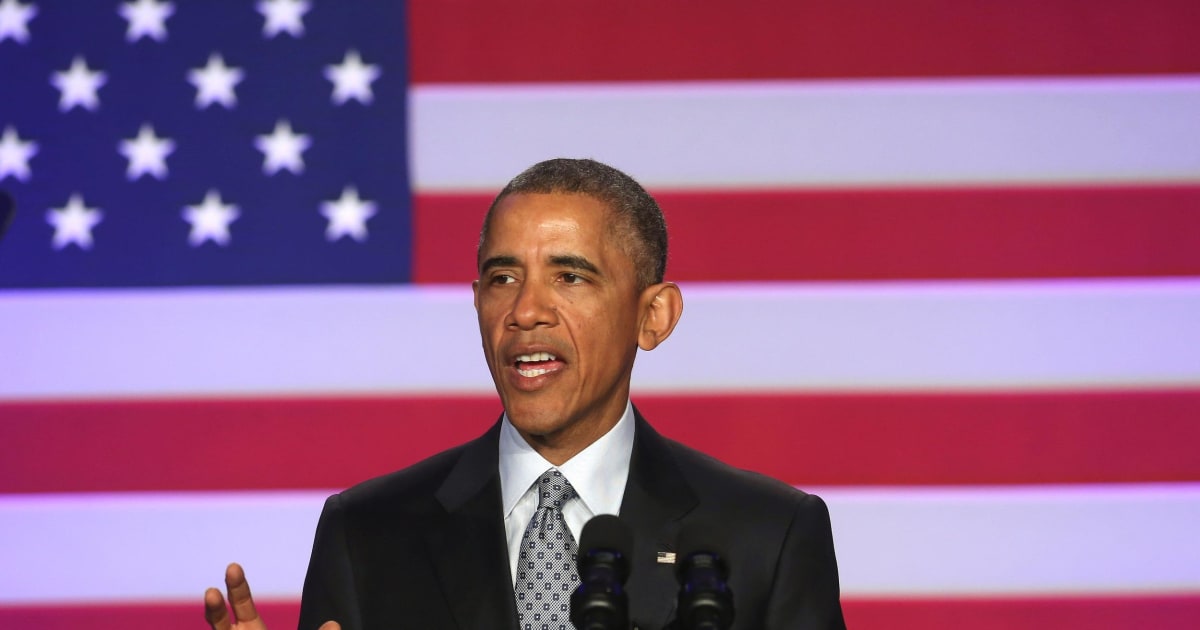 Obama Defends Economic Record to Democrats