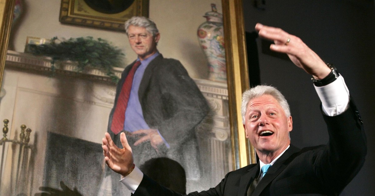 Bill Clinton Portrait Has Hidden Monica Lewinsky Reference: Artist