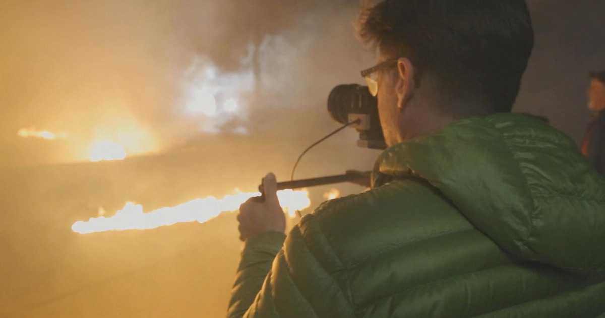 Behind-the-Scenes of "Escape: The Great California Fire"