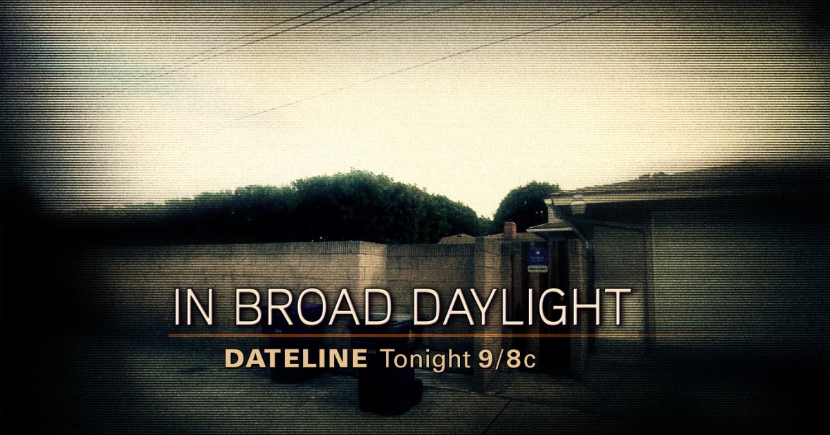 SNEAK PEEK: 'In Broad Daylight'