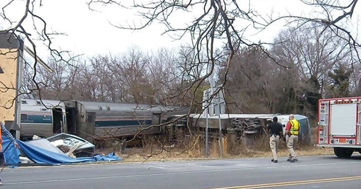 Amtrak Train Collides With Rig in North Carolina