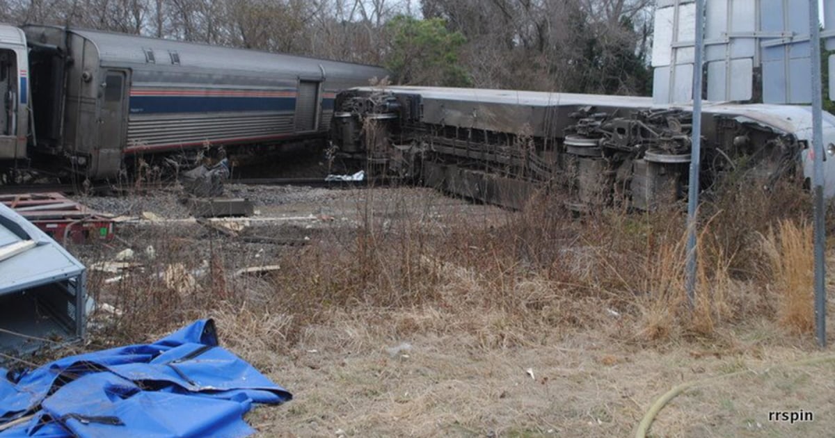 Amtrak Crash: Video Emerges of Collision Between Train and Tractor ...