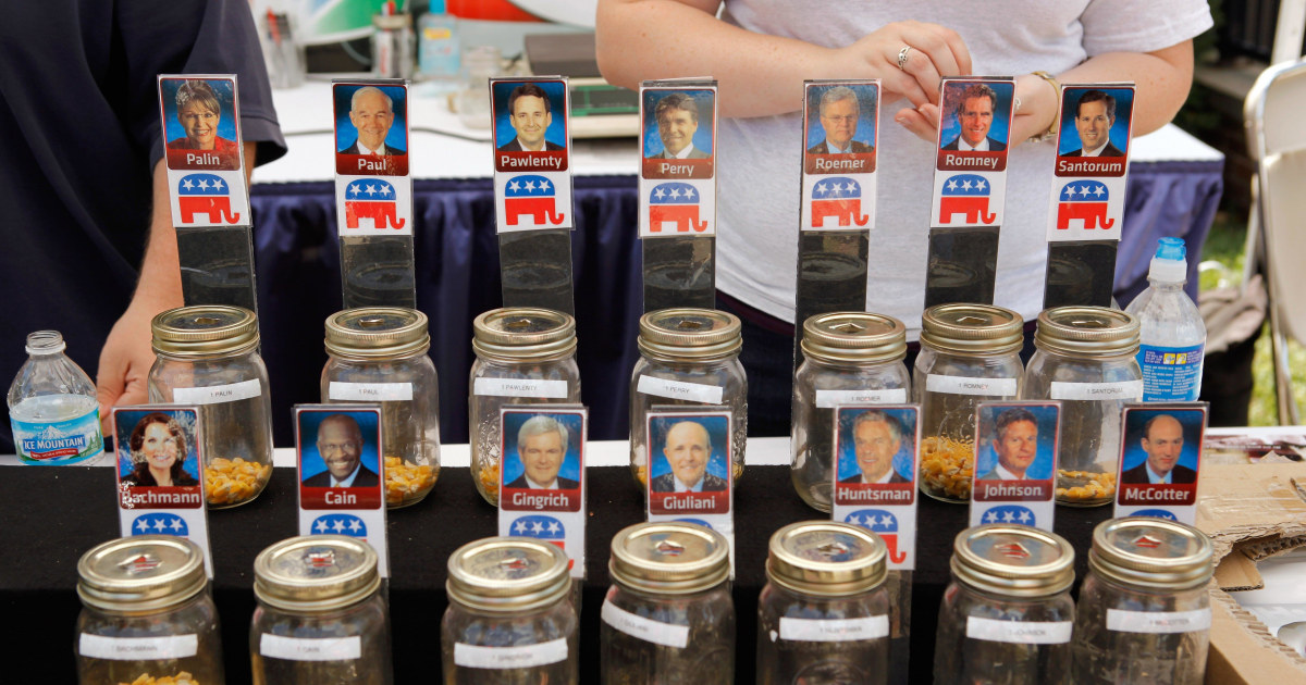 Iowa Republicans Shake Up The Famed Straw Poll