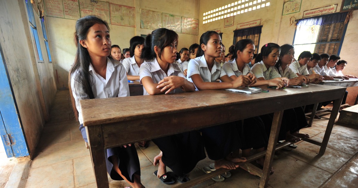 Michelle Obama Visit Highlights Cambodia's Education Gender Gap