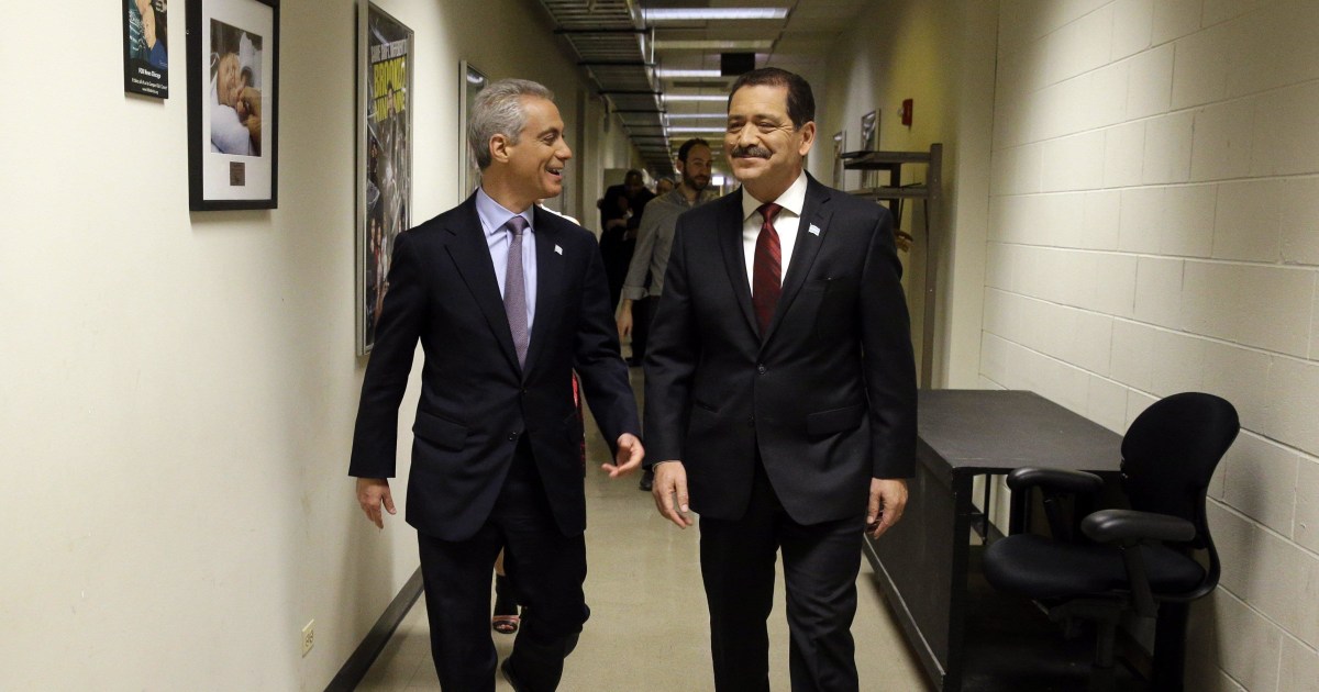 Rahm Emanuel, Chuy Garcia Make Final Push for Votes