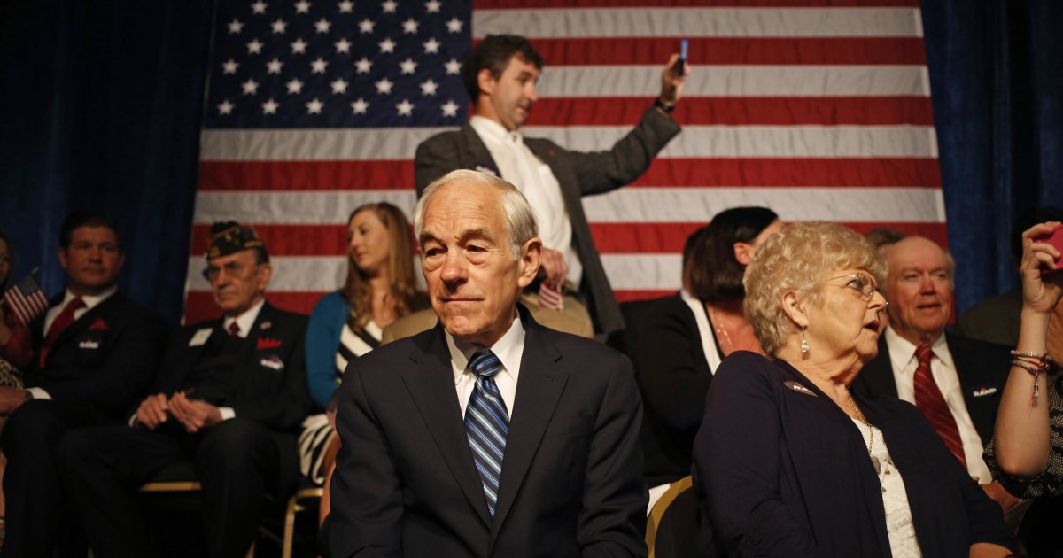Ron Paul's Words Loom as Son Rand Begins Campaign