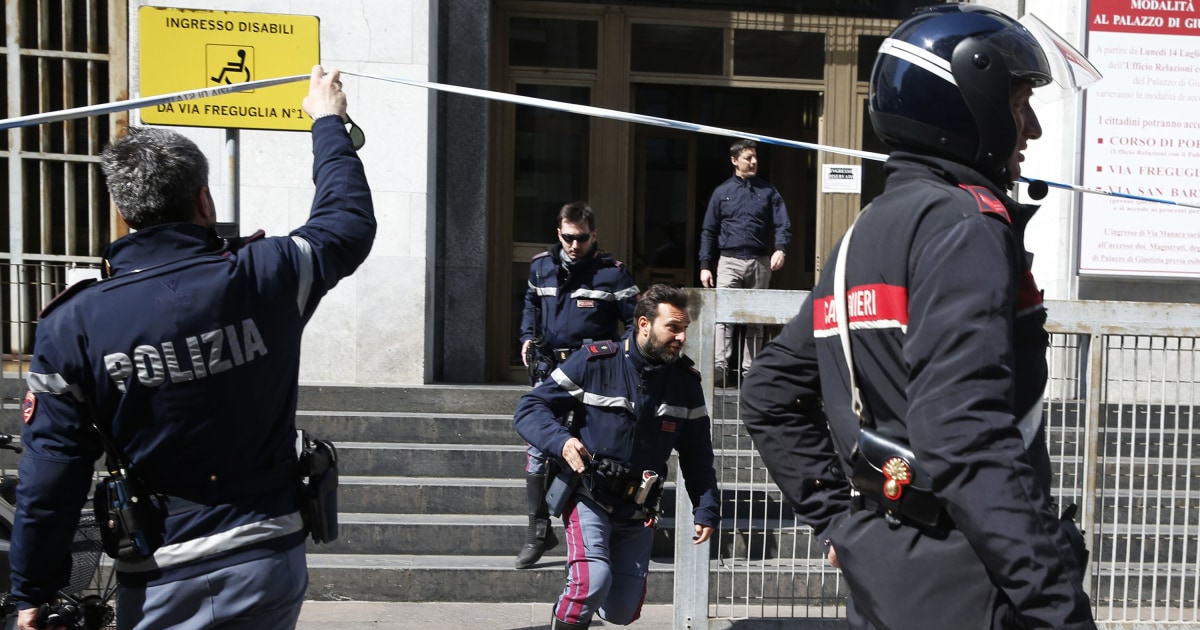 Shooting at Courthouse in Milan, Italy, Kills Two: Reports