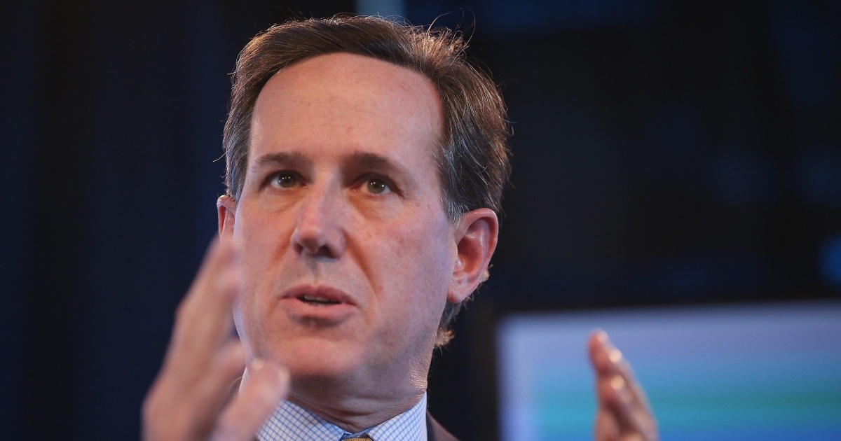 Santorum 'Testing the Waters' for Another Presidential Run