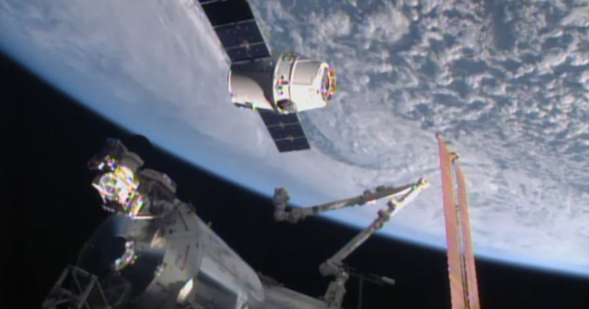 SpaceX Cargo Ship Delivers Coffee and More to Astronauts