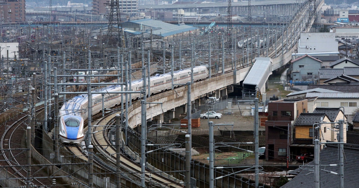 Japanese Maglev Bullet Train Breaks 12-Year Speed Record