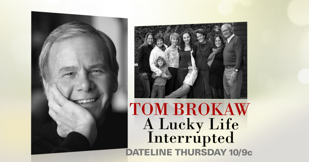 PREVIEW: Tom Brokaw, A Lucky Life Interrupted