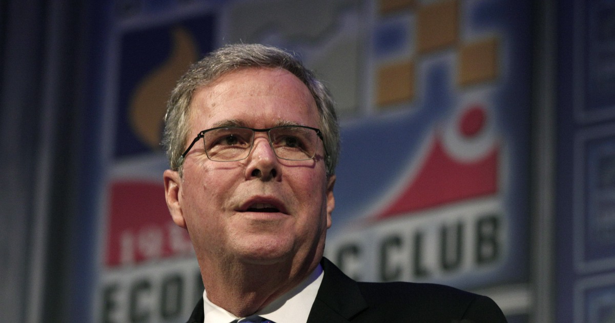 On Taxes, Jeb Bush Is Annoying Conservative Republicans Again