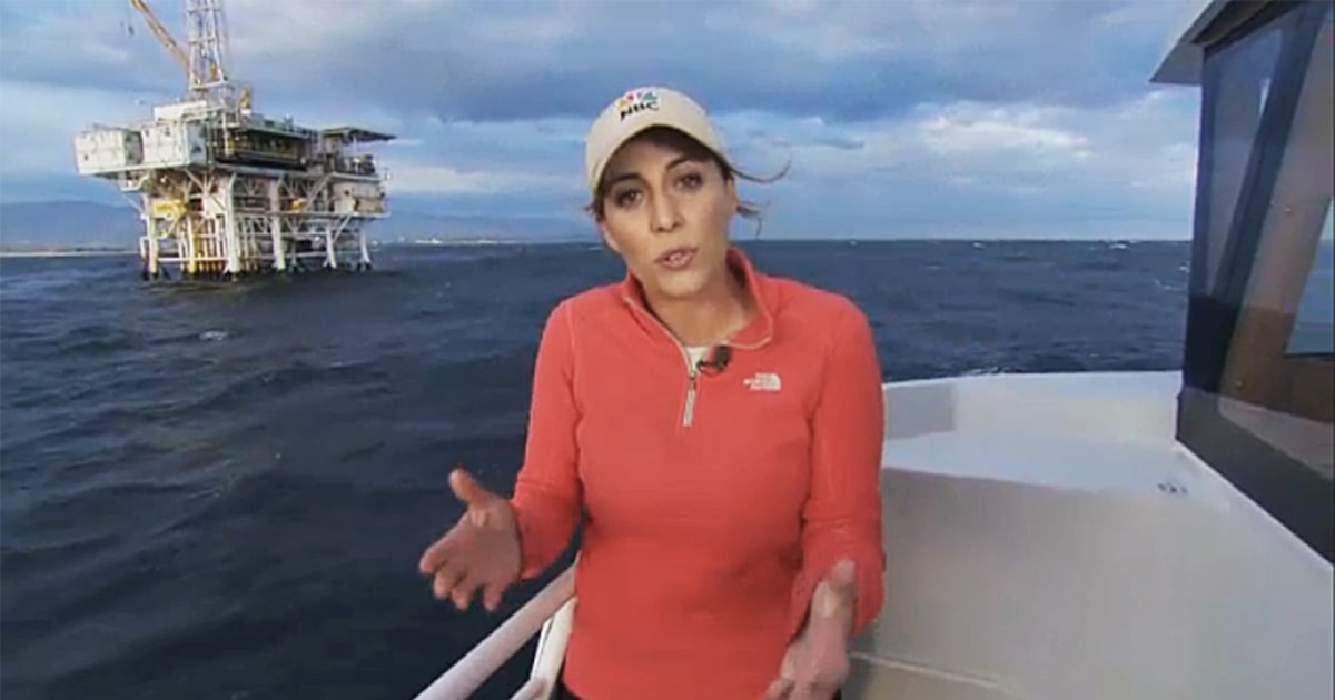 Hallie Jackson Reports From Off the Santa Barbara Coast