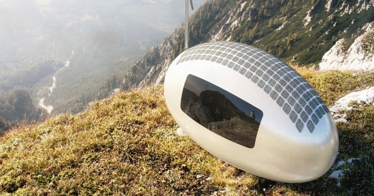 Live Off the Grid in This Solar-Powered 'Ecocapsule' Pod