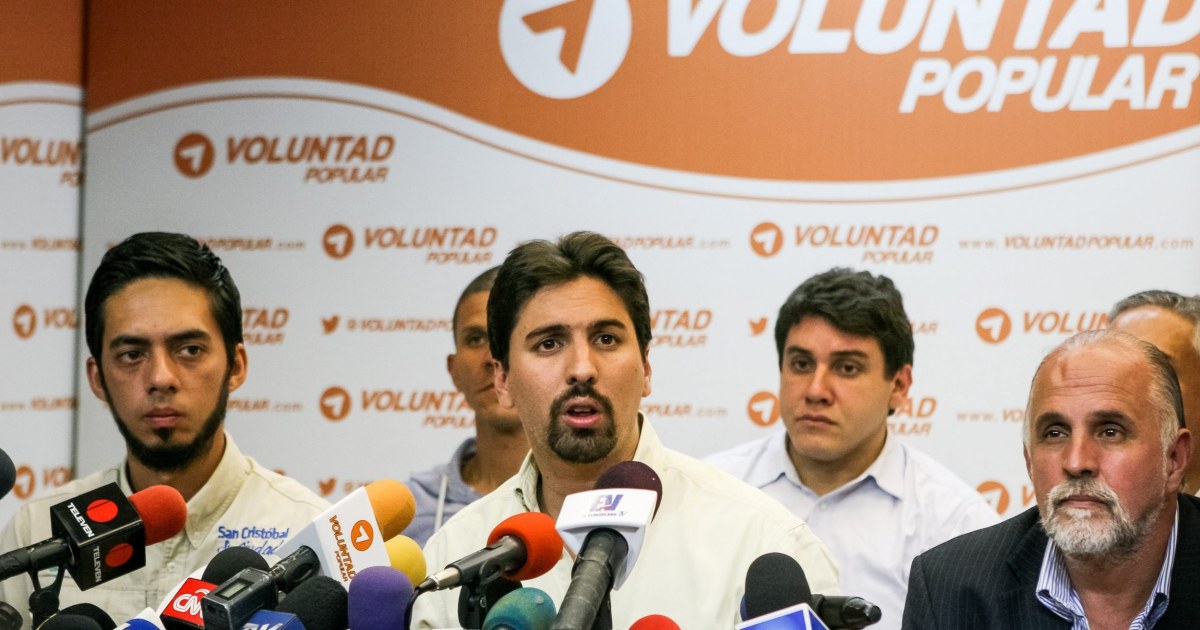 Venezuelan Opposition Leaders Begin Hunger Strike