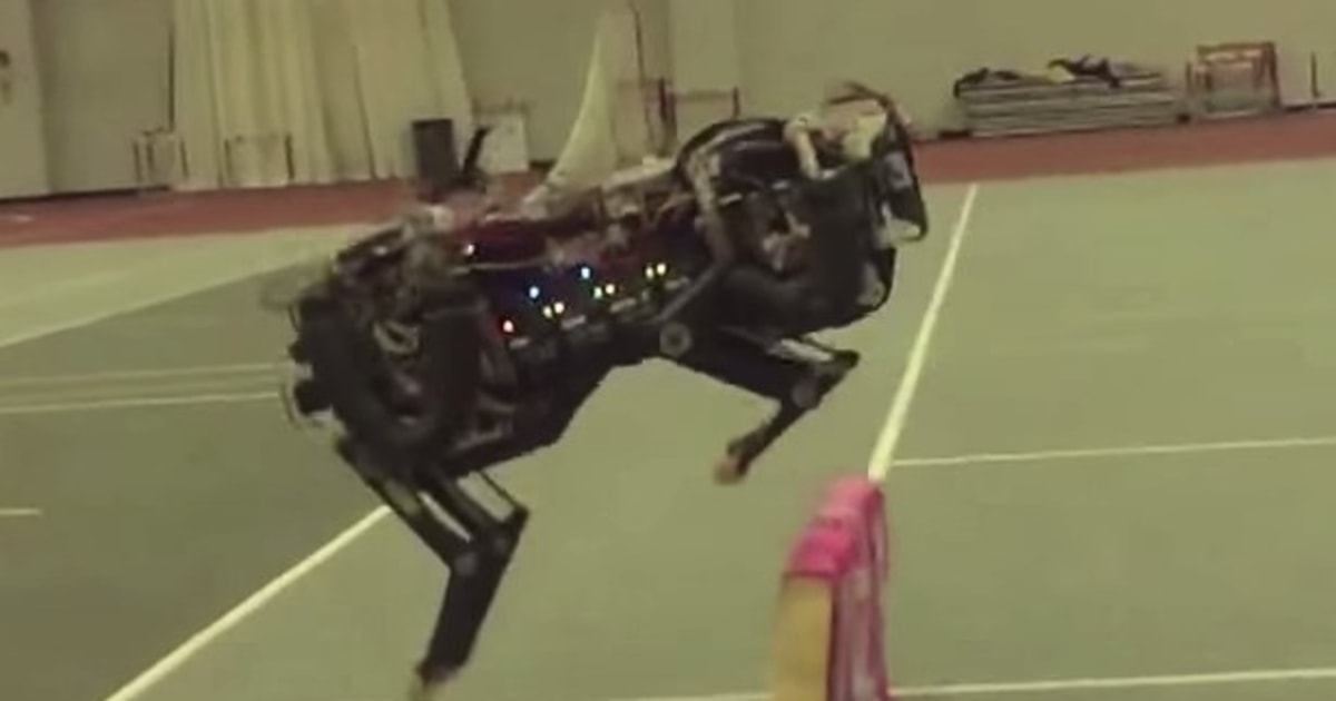 MIT's Cheetah-Bot Makes Running Jumps With Lifelike Ease