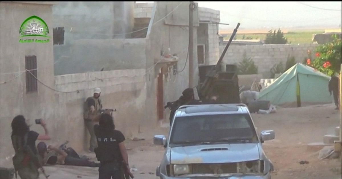 Syrian Rebels Target Isis Drone