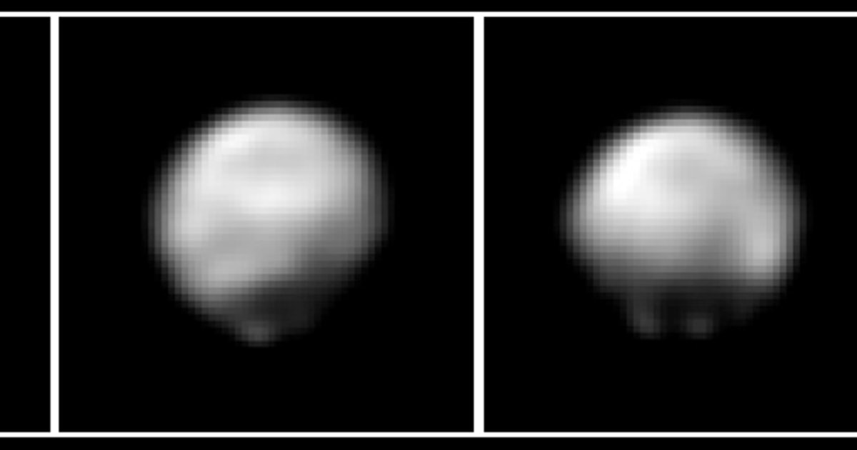 Pluto Pictures From New Horizons Put a New Face on Dwarf Planet