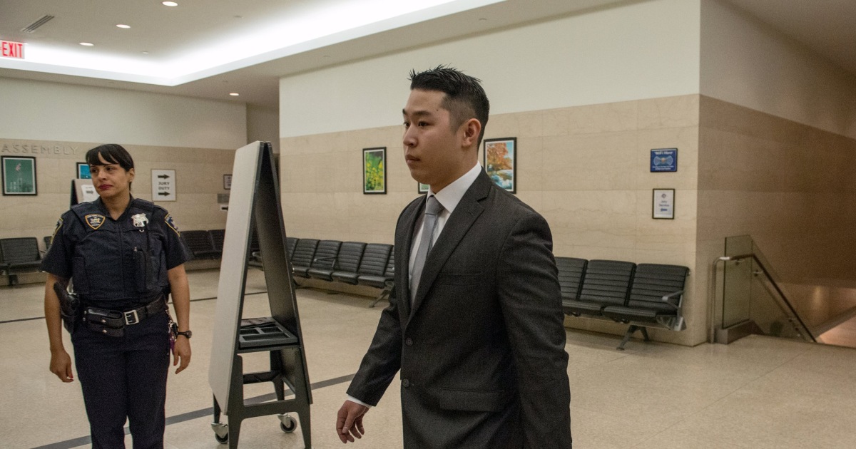 'Murderer': NYPD Officer Peter Liang Heckled at Latest Hearing