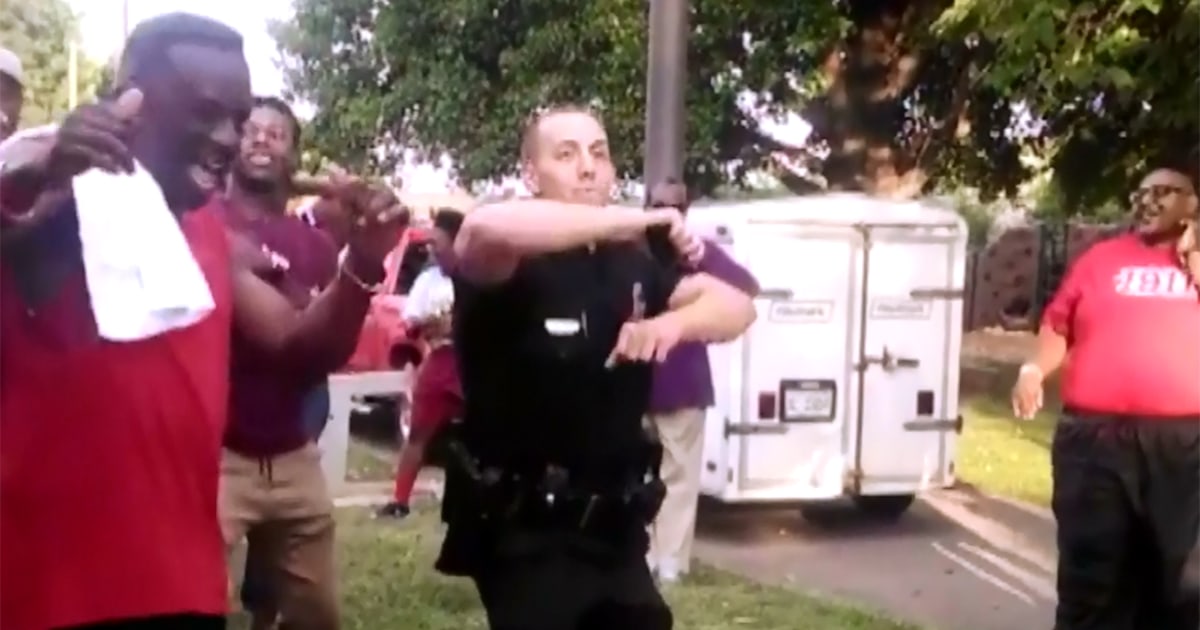 Video of Police Officer Dancing at Community Event an Online Hit