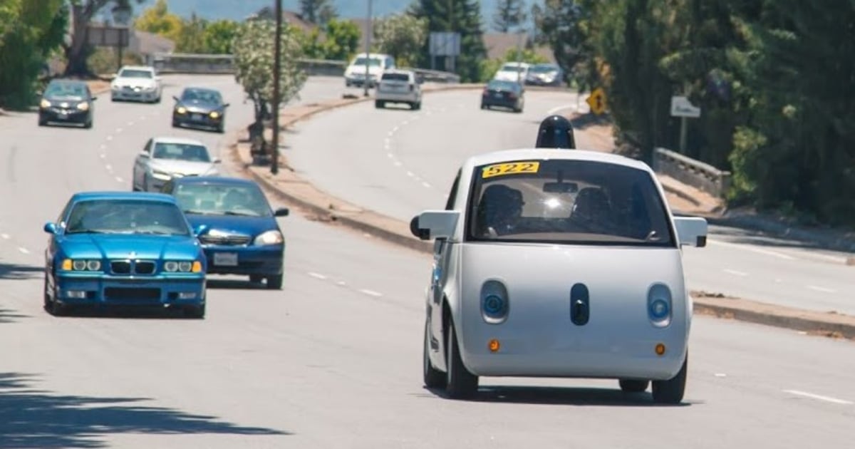 Google's Self-Driving Car Prototypes Hit Public Roads for the First Time