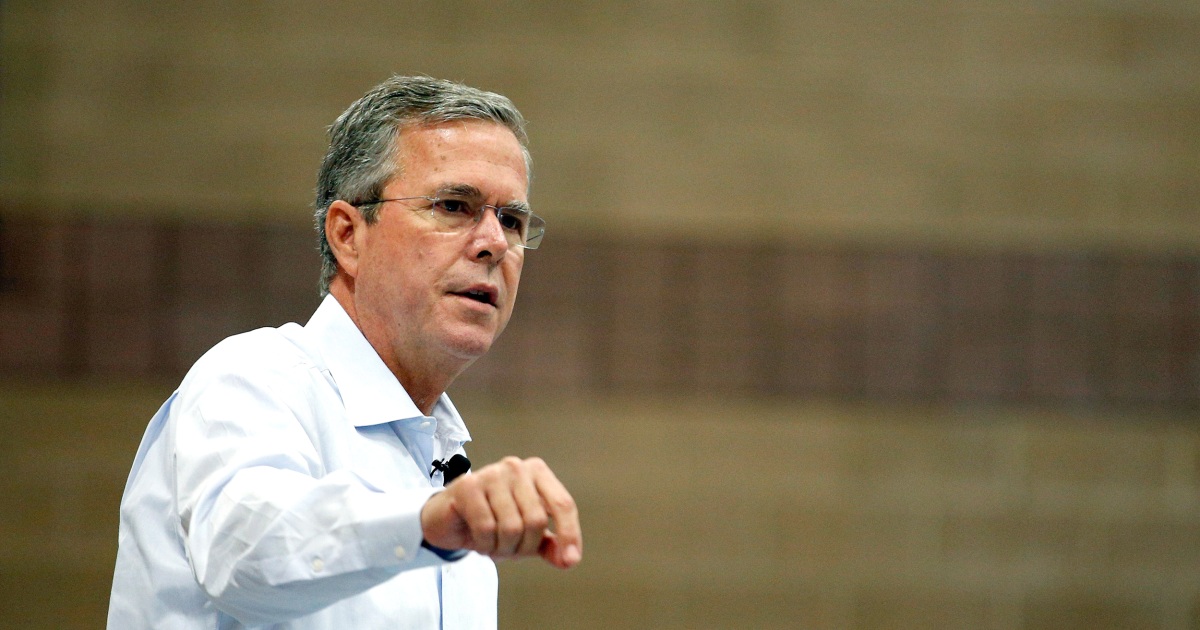 First Read: Jeb Bush and Hillary Clinton Share a Stage