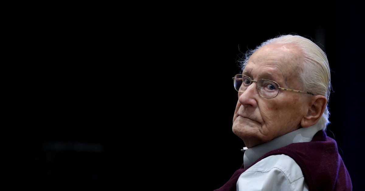 'Accountant of Auschwitz' Oskar Groening: I Can Only Ask God for ...