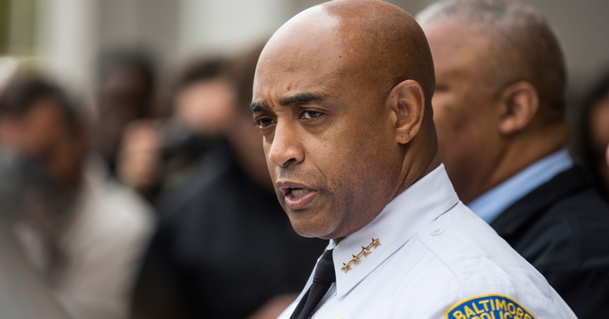 Baltimore Mayor Fires Police Commissioner As Murders Rise