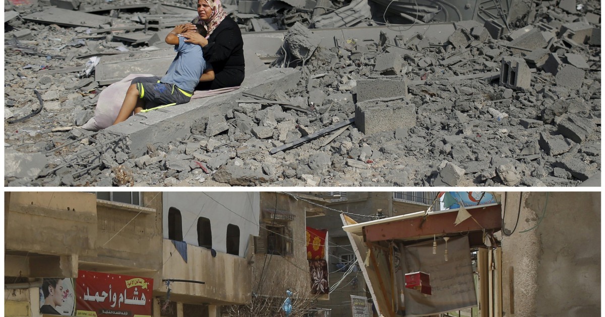 One Year Anniversary of War Reveals Damage to Gaza Strip