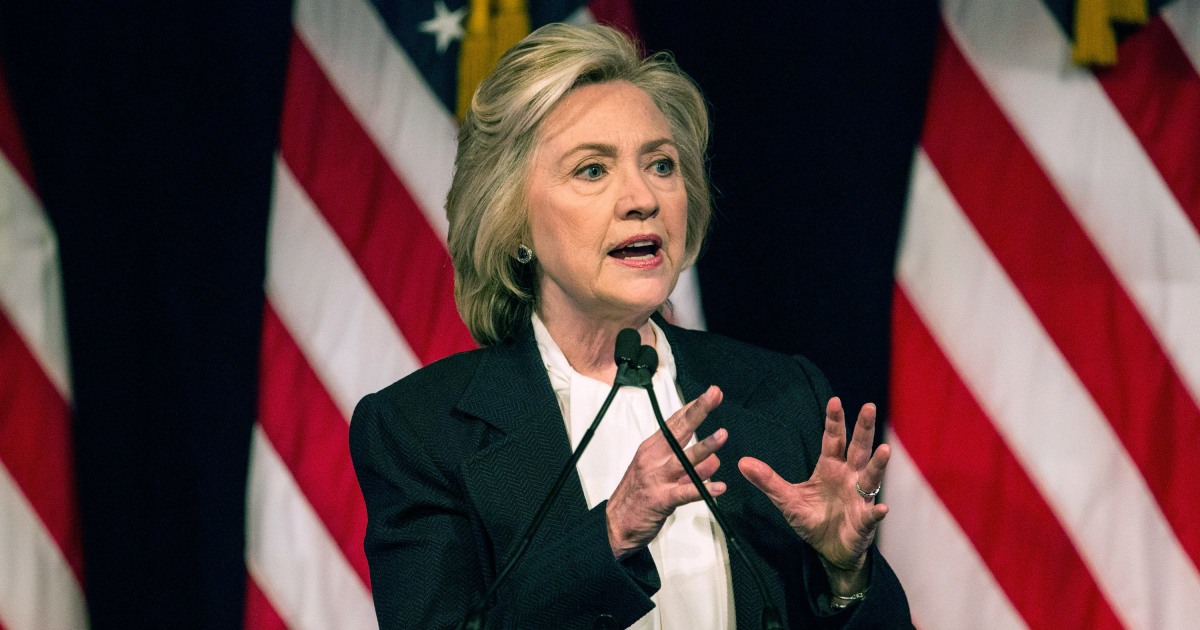 Hillary Clinton Pitches Plan for 'Growth and Fairness Economy'