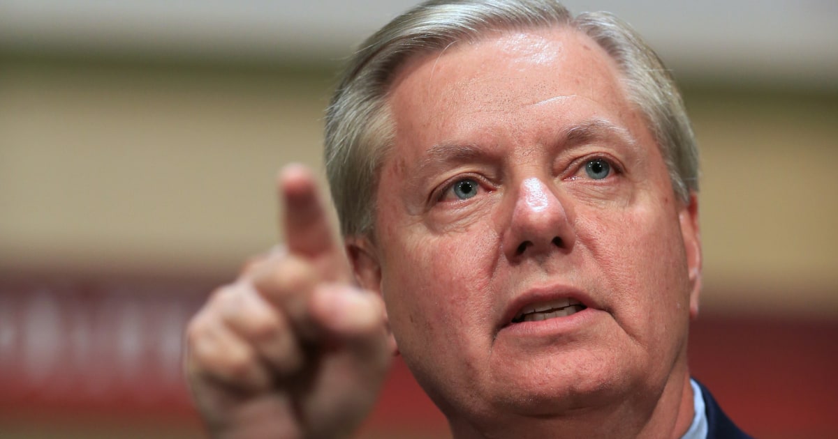 With a Cell Phone and a Meat Cleaver, Graham Responds to Trump