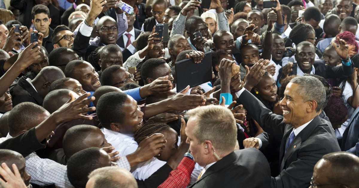 Kenya Welcomes Obama with Open Arms
